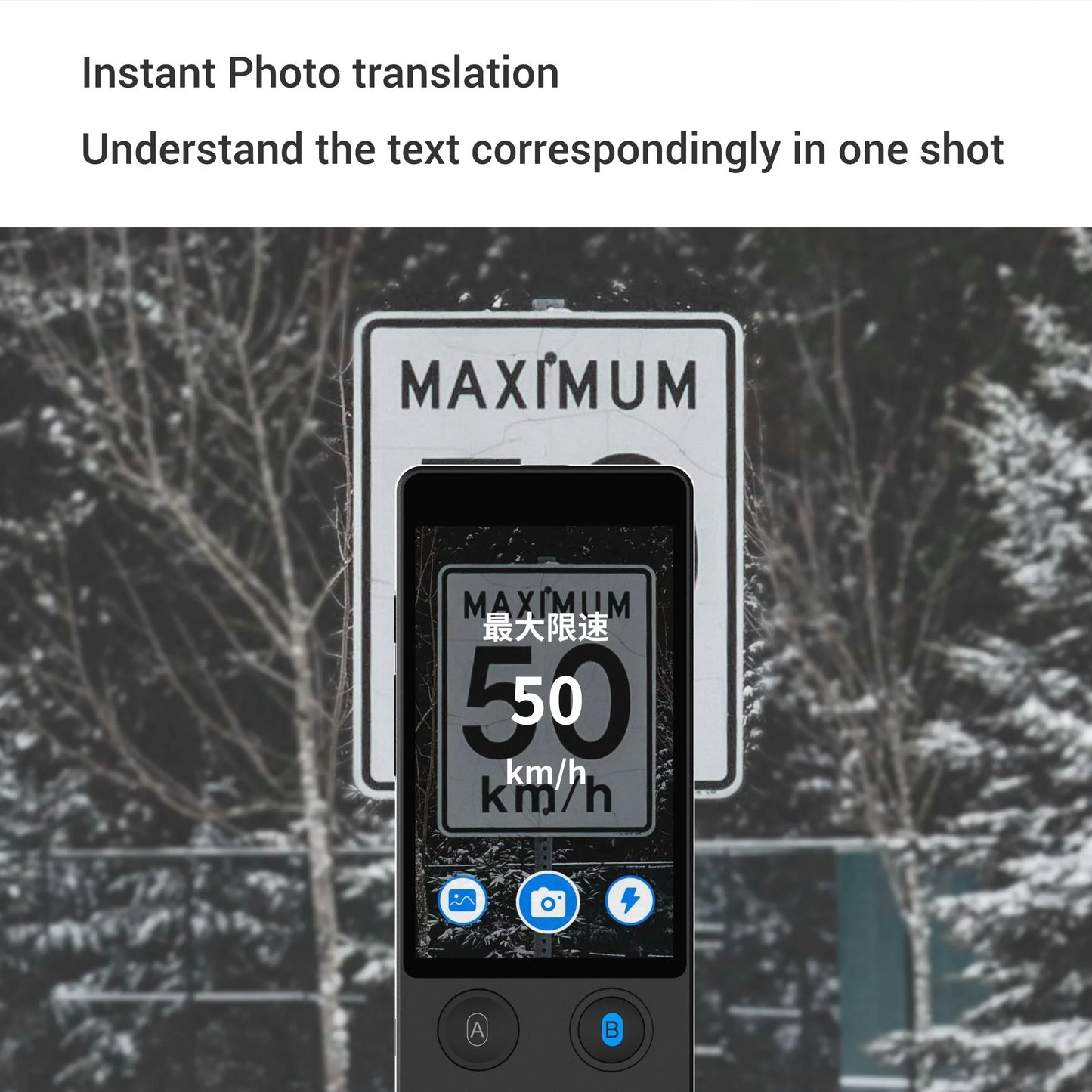 Wooask® W12 Off/Online AI Language Translator Device – WOOASK