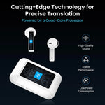 Wooask® A8 AI Language Translator Earbuds Powered by ChatGPT – WOOASK