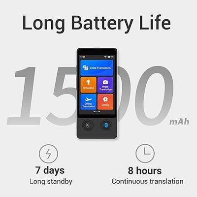 Wooask® W12 Off/Online AI Language Translator Device – WOOASK
