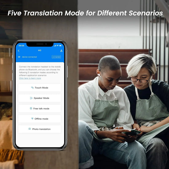 Wooask® M3 AI Off/Online Language Translator Earbuds – WOOASK